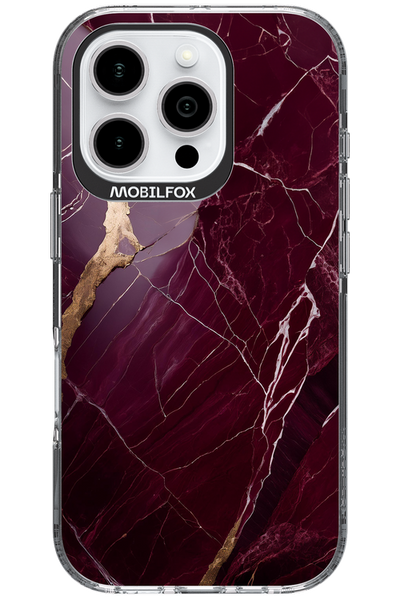 Burgundy Marble - Apple iPhone 16 Pro